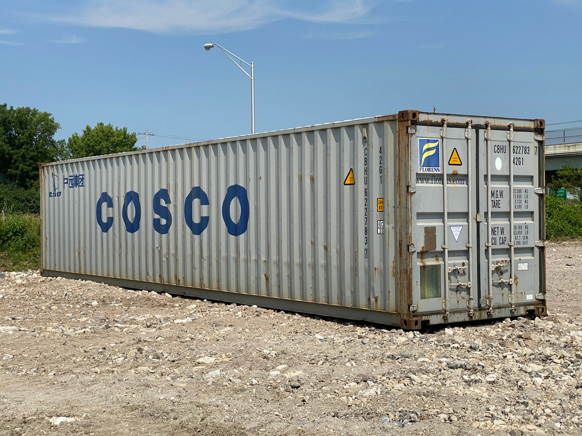 40' High Cube Shipping Containers in Chicago – ConexTalk