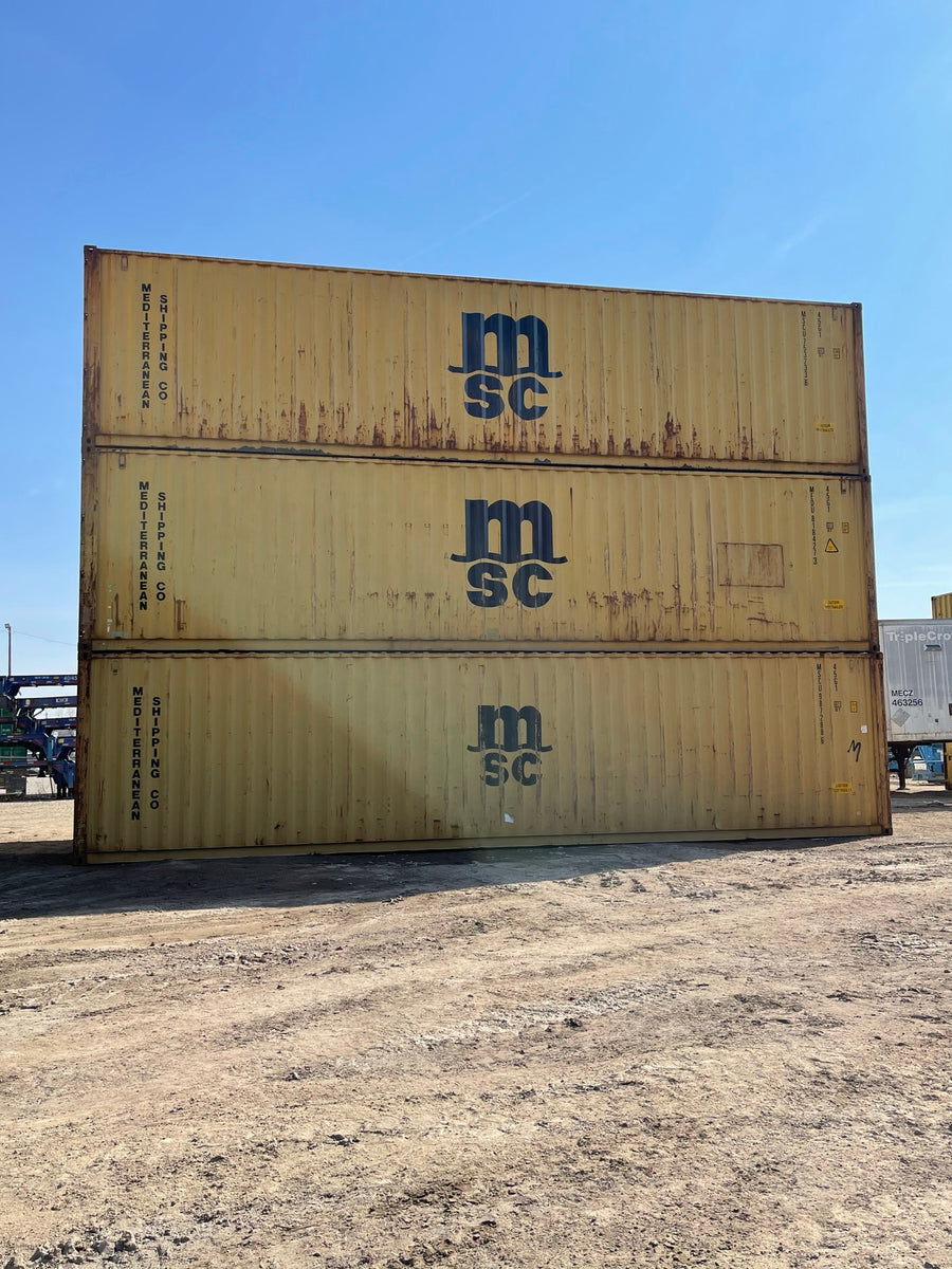 40' High Cube Shipping Containers in Chicago – ConexTalk