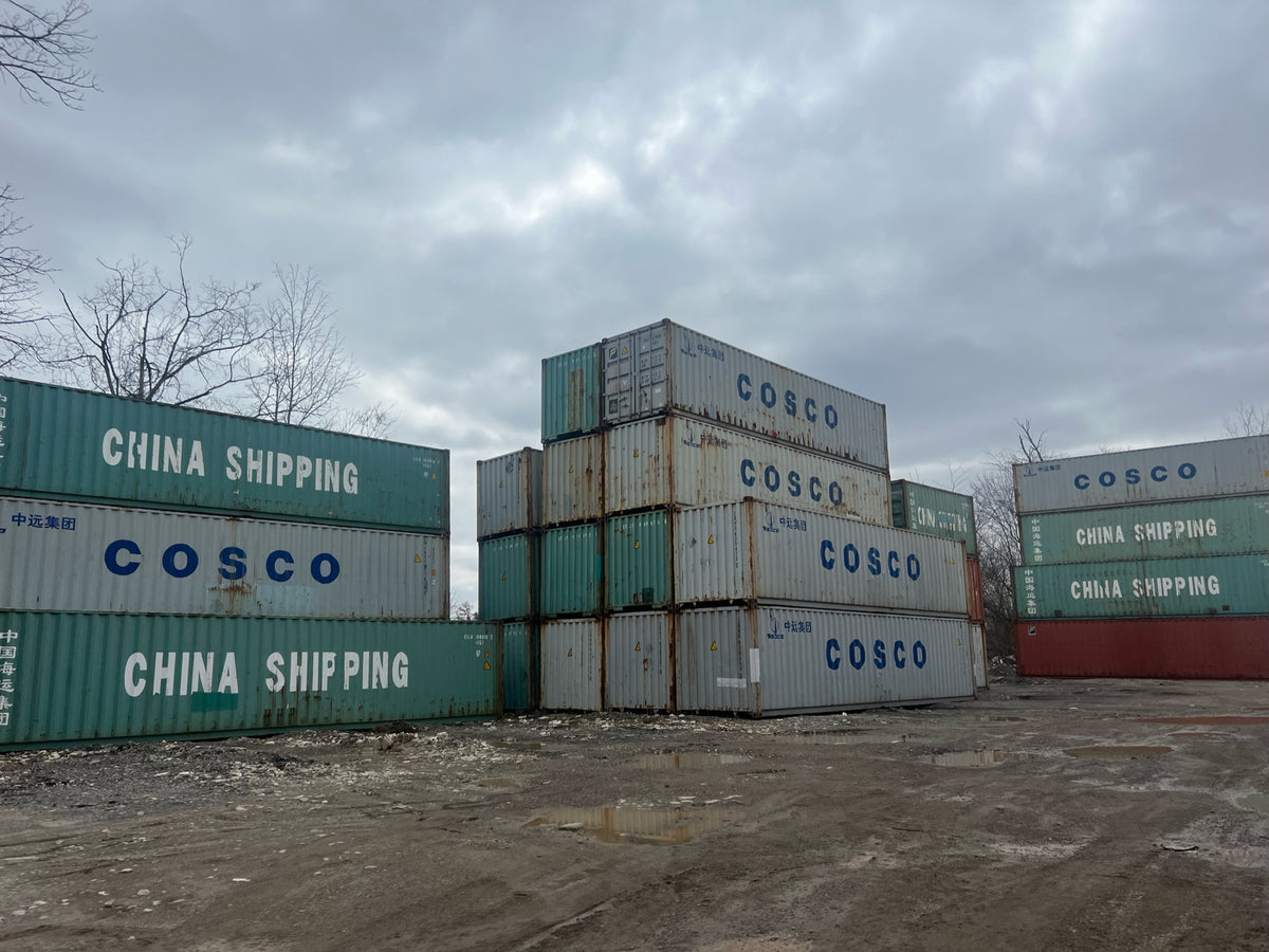 40'HC Conex Shipping Container in Chicago – ConexTalk